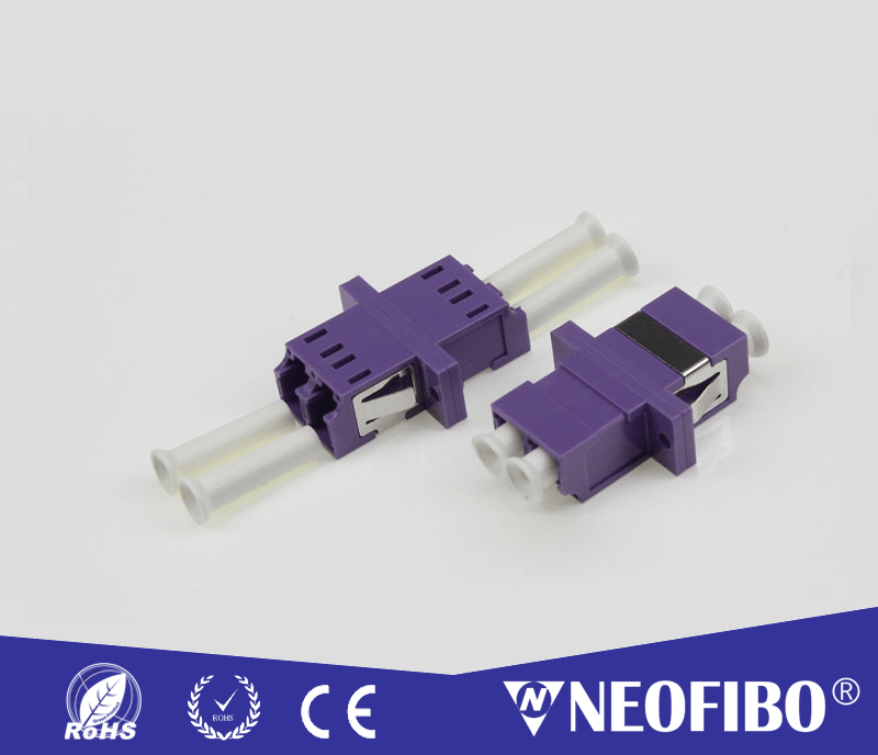 LC UPC Multi mode Duplex Purple fiber adapter – Shenzhen Neofibo ...